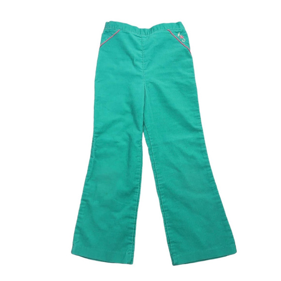 Garanimals | Bottoms | Vintage 7s Garanimals Green Corduroy Floral ...
